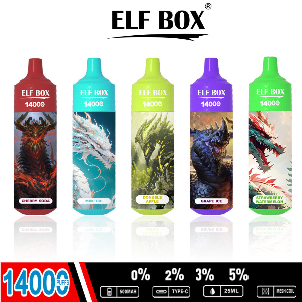 Wholesale ELF BOX 14000 Puffs Disposable Vape - Global Supplier
