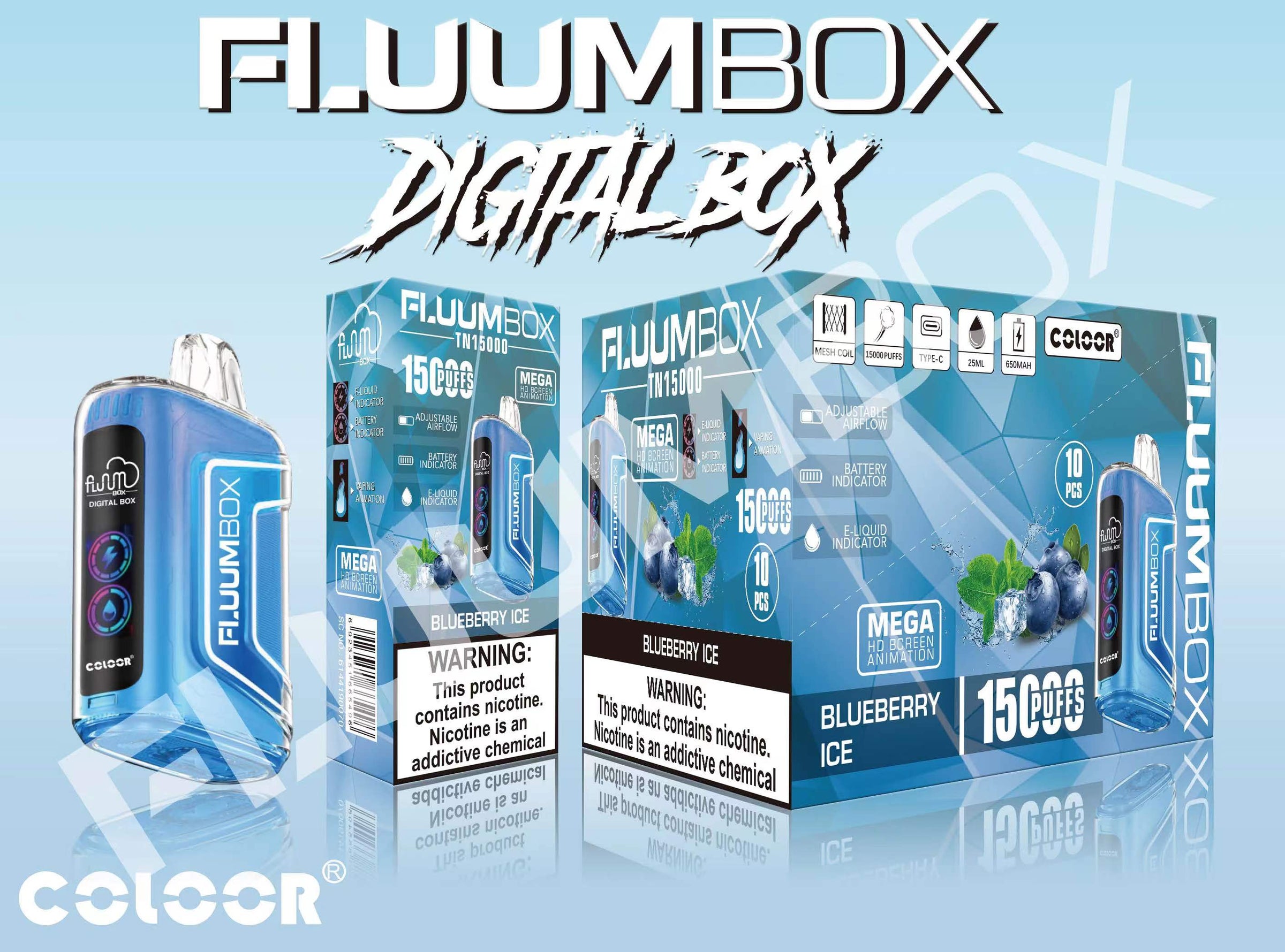 FLUUM BOX 15000 Puffs Disposable Vape Wholesale - Buy in Bulk | Vapz Vape