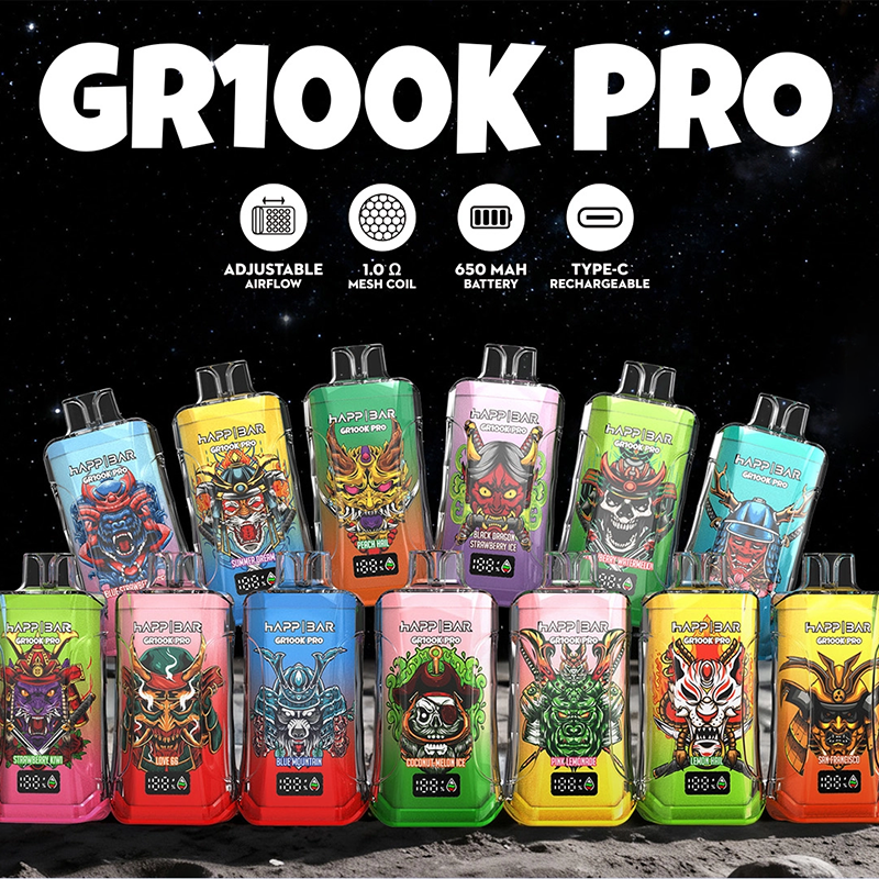 EU Warehouse HAPP BAR GR PRO 100K Puffs Disposable Vape Wholesale ...