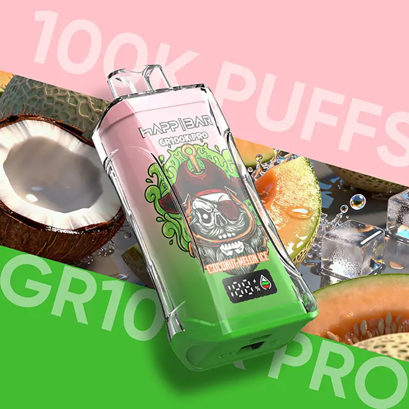 EU Warehouse HAPP BAR GR PRO 100K Puffs Disposable Vape Wholesale ...